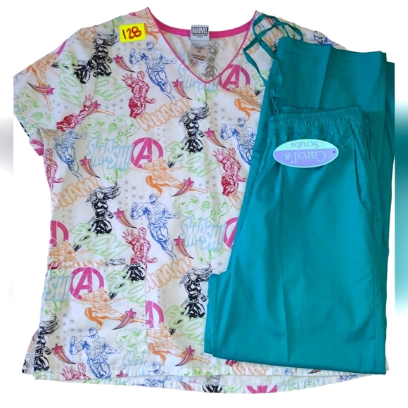 Marvel | Other | Marvel Avengers Scrub Set | Poshmark